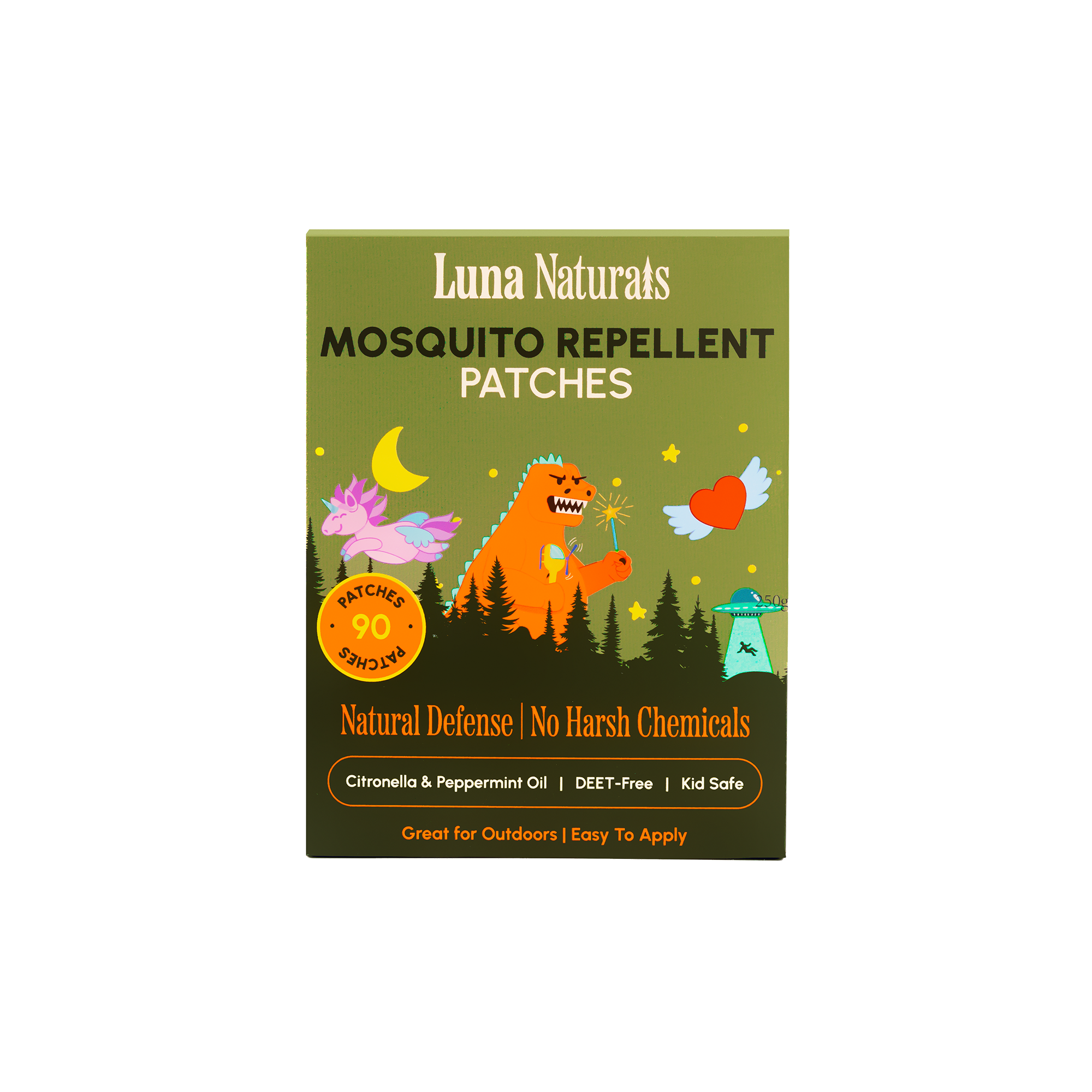 Mosquito Repellent Patches for Kids - 90 Patches. – LunaNaturals