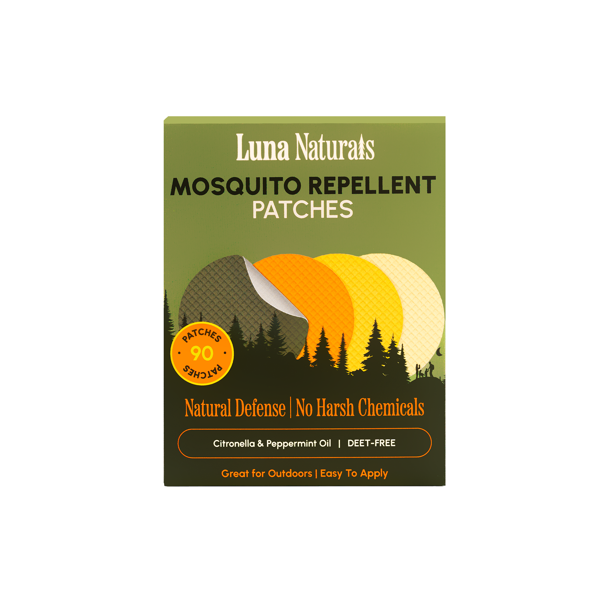 Mosquito Repellent Patches - 90 Patches – LunaNaturals